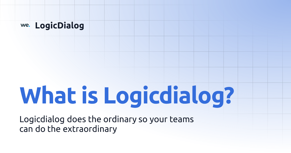 What is Logicdialog? | LogicDialog
